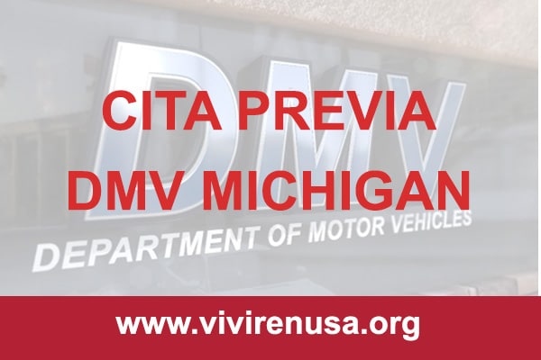 ¿Cómo obtener cita previa en el DMV de Michigan?